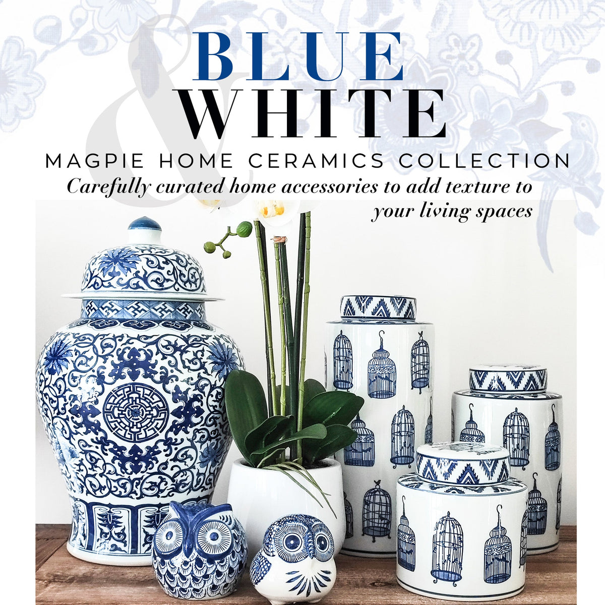 Magpie Home Blue & White – Magpie Style